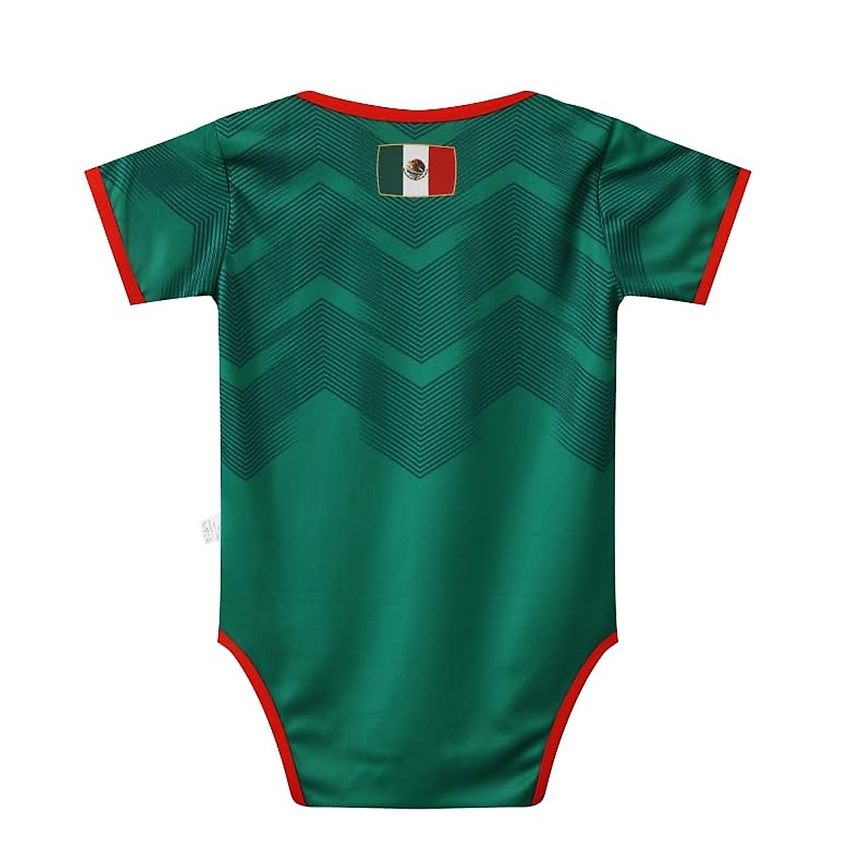 Mexico Away Soccer Football National Team Infant Baby Bodysuit Jersey Boys Girls Clothes Gift (6-12 Months) Black