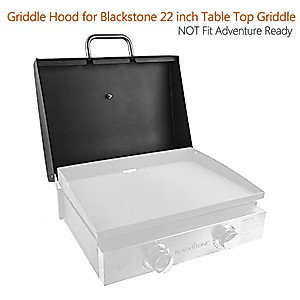 BQMAX 5011 Griddle Hood/Lid for Blackstone 22" and Griddle Cover Replacement Kit for Blackstone 22" Griddle-Camo