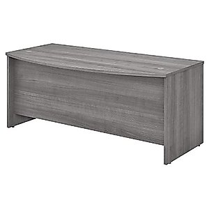 Bush Business Furniture Studio C Home Office Desk, 72W x 36W, Platinum Gray