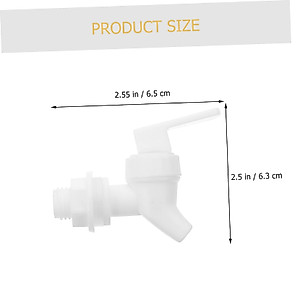 DOITOOL 2 Sets Cold Kettle Faucet Water Machine Dispenser for Home Water Jug Spout Home Water Dispenser Buckets Spigot for Beverage Dispenser Cooler with Spout Multi-function Water Faucet