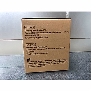 Wamife 4 in 1 Detachable Electric Milk Frother and Steamer, 13.5oz/400ml, Stainless Steel for Coffee Latte, Cappuccinos, Macchiato, Hot Chocolate, Dishwasher Safe