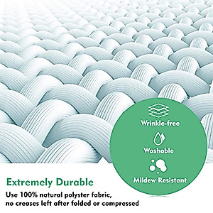 Projector Screen 150 inch, Taotique 4K Movie Projector Screen 16:9 HD Foldable and Portable Anti-Crease Indoor Outdoor Projection Double Sided Video Projector Screen for Home, Party, Office, Classroom