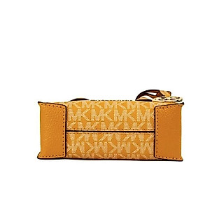 Michael Kors XS Extra Small Mercer Logo Phone Crossbody Bag Honeycomb