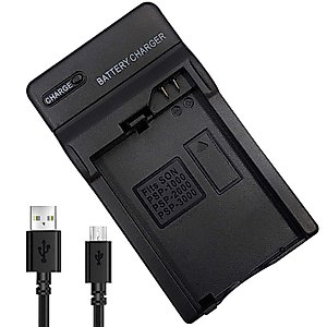 PSP Battery Charger,PSP-S110 Battery charger PSP-110 Battery Charger Compatible With PSP-110 PSP-S110 PSP 1000 Series/PSP 2000 Series/PSP 3000 Series