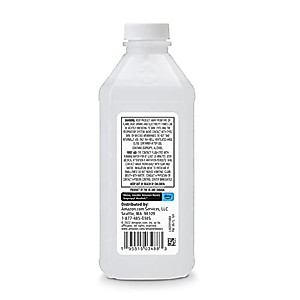 Amazon Basics 99% Isopropyl Alcohol First Aid For Technical Use,16 Fluid Ounces, 1-Pack (Previously Solimo)
