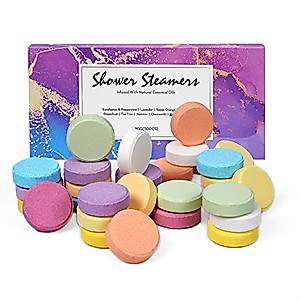 Blahhey Shower Steamers Aromatherapy, Shower Bombs Self Care and Relaxation Shower Steamer, Stress Relief and Relaxation Bath Gifts for Women and Men