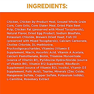 IAMS PROACTIVE HEALTH Adult Healthy Dry Cat Food with Chicken Cat Kibble, 22 lb. Bag