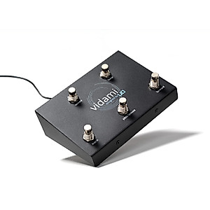 Vidami YouTube Hands Free Video Controller for PC or Mac - Foot pedal controller for Video Looping - Helps Musicians Slow Down & Loop Online Videos for Faster Learning - Made in the USA