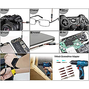 Kaisi 70 in 1 Precision Screwdriver Set Professional Electronics Repair Tool Kit with 56 Bits Magnetic Driver Kit, Anti Static Wrist Band, Spudgers for Tablet, Macbook, PC, iPhone, Xbox, Game Console