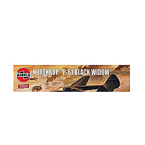 Airfix Vintage Classics Northrop P-61 Black Widow 1:72 WWII Military Aviation Plastic Model Kit A04006V