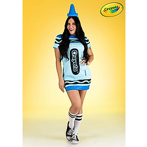 Fun Costumes Cerulean Crayola Crayon Women's Costume Small