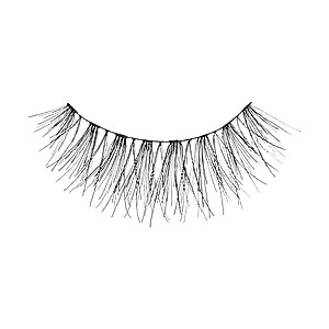 KISS Magnetic Lashes, Tempt, 1 Pair Synthetic False Eyelashes With 5 Double Strength Magnets, Wind Resistant, Dermatologist Tested Fake Lashes Last Up To 16 Hours, Reusable Up To 15 Times Black