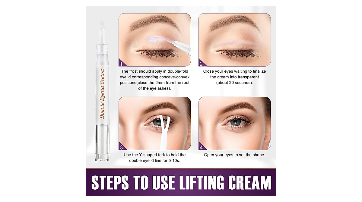 Instant Eyelid Lift Tapes - 480 Pcs Waterproof Strips