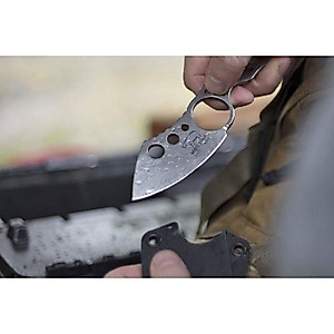 White River Knucklehead II Fixed Blade 2.875" S30V Stonewashed Double Bevel Skeletonized Handle Knife
