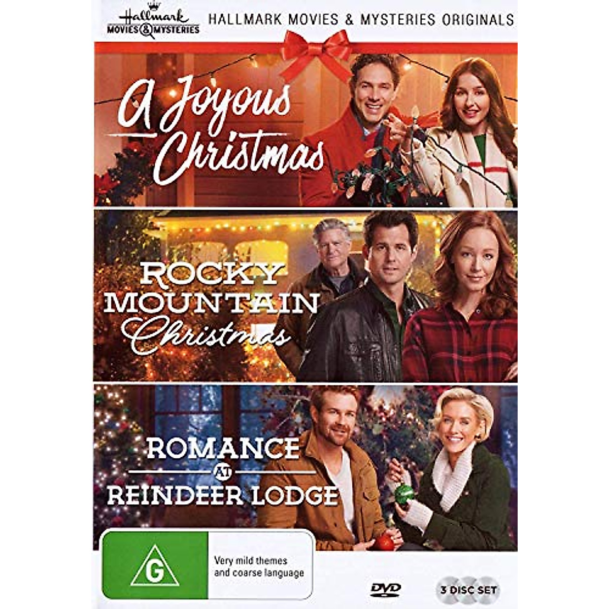 Hallmark Christmas Collection Two (A Joyous Christmas / Rocky Mountain Christmas / Romance At Reindeer Lodge)
