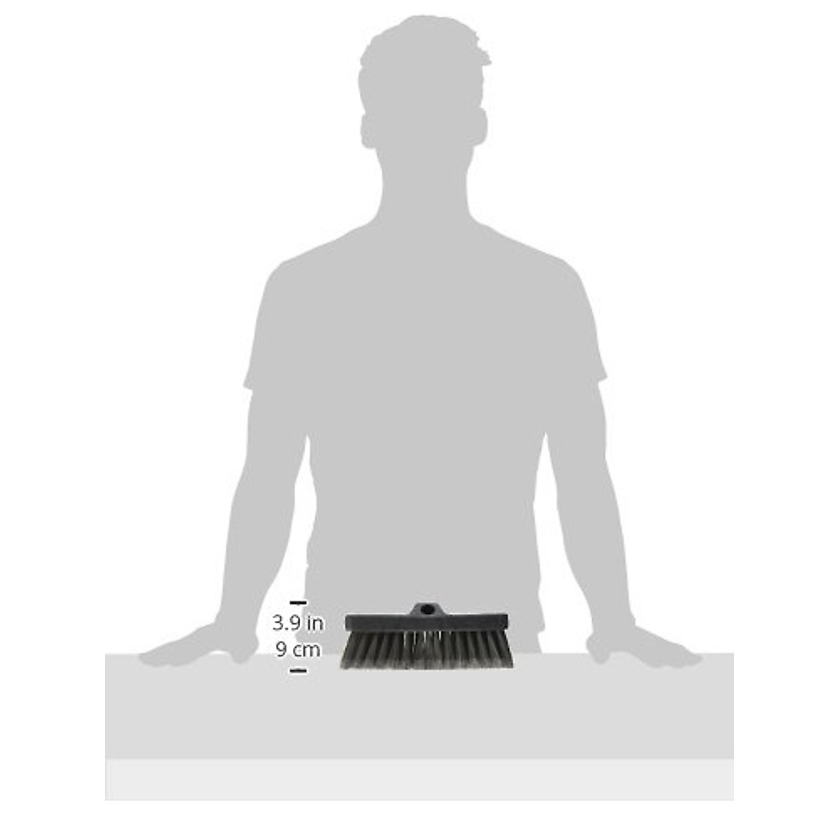 Quickie 231GM-14 Vehicle Wash Brush, Accepts Threaded Flow-Thru Handle