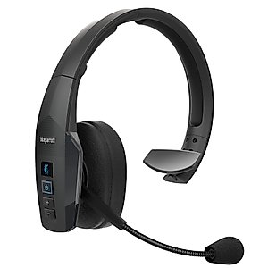 BlueParrott B450-XT Noise Cancelling Bluetooth Headset – Updated Design with Long Wireless Range, Up to 24 Hours of Talk Time & IP54-Rated Wireless Headset (Renewed)