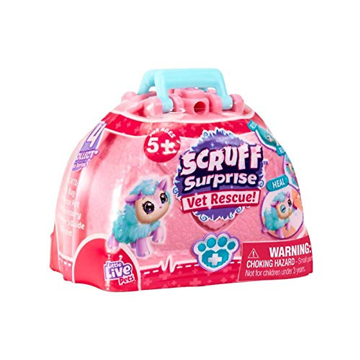 Little Live Pets Scruff Surprise Vet Rescue Collect Them All ( Styles May Vary)