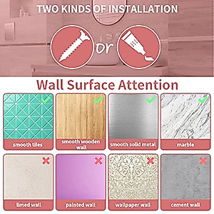 2 Pack Hanging Shower Caddy, No Drilling Shower Organizer Shower Rack, Bathroom Wall Mounted shower shelf ,Large Capacity Rustproof Shower Storage