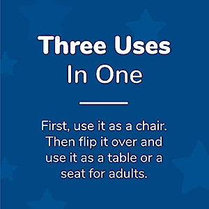 Children's Factory-CF910-008 Cube Chair for Kids, Flexible Seating Classroom Furniture for Daycare/Playroom/Homeschool, Indoor/Outdoor Toddler Chair, Red,1 set