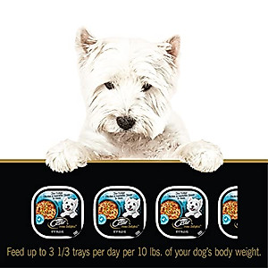 CESAR HOME DELIGHTS Wet Dog Food Slow Cooked Chicken & Vegetables Dinner in Sauce, (24) 3.5 oz. Easy Peel Trays