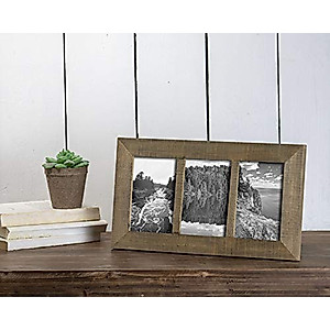 Foreside Home & Garden FFRD06122 4X6 Triple Photo Ripley Frame