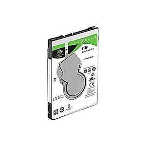 Seagate Barracuda Pro Performance Internal Hard Drive SATA HDD 1TB 7200RPM 6Gb/s 128MB Cache 2.5-Inch (ST1000LM049)