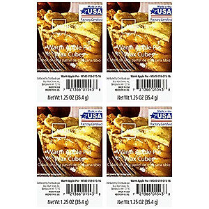 Mainstays Warm Apple Pie Wax Cubes - 4-Pack