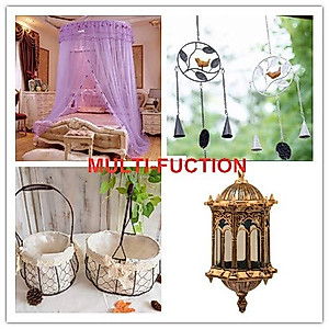 LifeUnite 8 Sets Ceiling Hooks for Hanging Plants, White Heavy Duty Swag Hook with Hardware