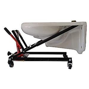 The Toilet Master Jack is a Lifter Designed to Easily Lift, Move, and Repair Toilets. Easy Bolt and Seal Replacement. for use with a Toilet Snake or Drain and Pipe Cleaners.