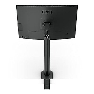 BenQ PD2705UA Ergo Arm Mac-Ready 27" 4K UHD | 99% Rec. 709 & sRGB | IPS | DeltaE ≤3 | ICC Sync | Calibration Report | AQCOLOR | Uniformity | HotKey Puck | DisplayPort | USB-C (65W) | USB Hub