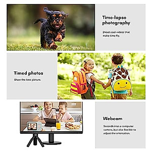 XIXIAN 1080P Digital Camera Kids Camera 12MP HD Children Digital Video Camera Kids Selfie Camera for Boys And Girls 2.4-inch LCD Screen Dual Lenses Birthday Gift Festival Gift Great Gift for Childeren