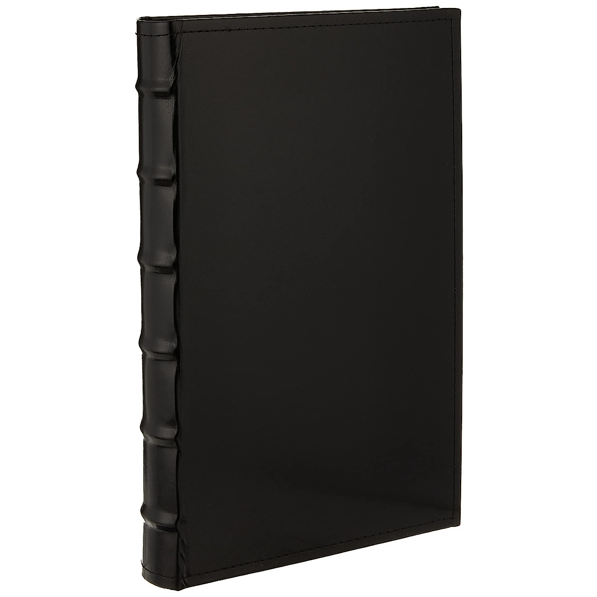 Pioneer Sewn Bonded Leather BookBound Bi-Directional Photo Album, Holds 300 4x6" Photos, 3 Per Page. Color: Black.