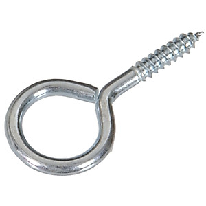 The Hillman Group 35225 Screw Eye, 6 x 1-15/16-Inch, 20-Pack