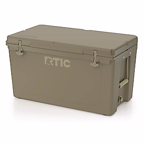 RTIC 110 QT Ultra-Tough Cooler Hard Insulated Portable Ice Chest Box for Beach, Drink, Beverage, Camping, Picnic, Fishing, Boat, Barbecue, Olive
