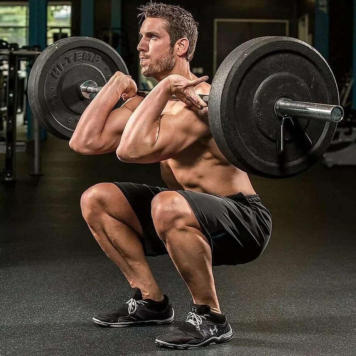 COOFANDY Men's 3 Pack Workout Gym Shorts Lightweight Athletic Mesh Shorts Quick Dry Bodybuilding Training Shorts with Pocket