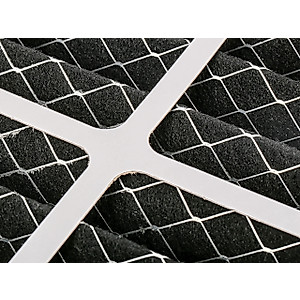 WEN 3410 3-Speed Remote-Controlled Air Filtration System, Basic w/RF Remote (400 CFM), Black & AF9165C 5-Micron Activated Carbon Outer Air Filter, Two Pack For 400 CFM Air Filtration Systems, Black