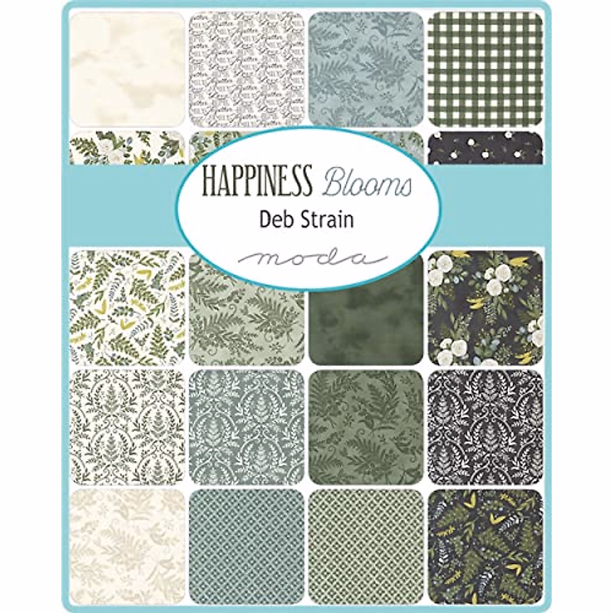 Happiness Blooms Charm Pack 56050PP from Moda by The Pack