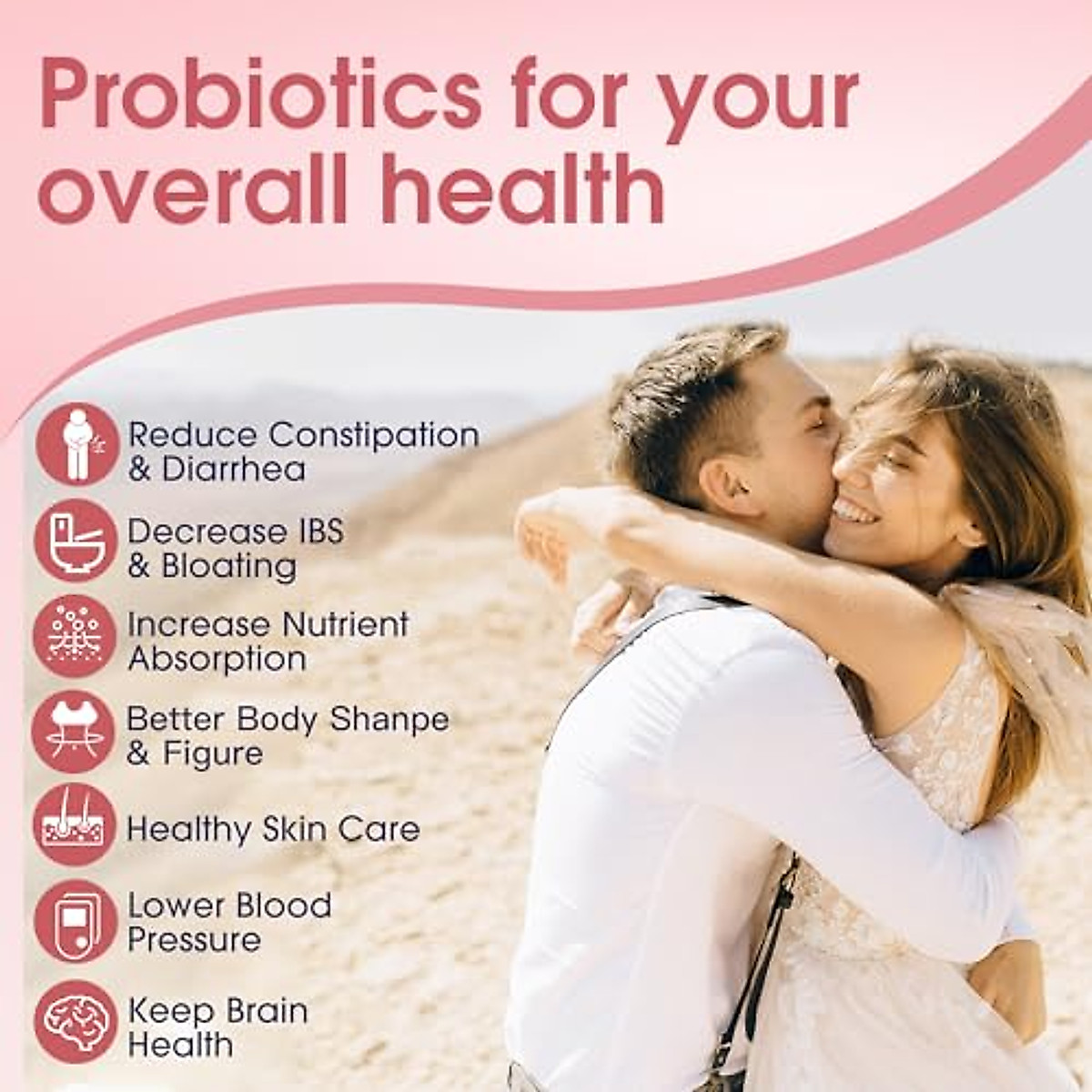 NATURE TARGET Probiotics-for-Women Prebiotics-and-Probiotics-Powder, 100-Billion-CFUs 45-Day-Supply, Women's-Probiotic with D-Mannose and Cranberry for Urinary Tract/Gut/Digestive Health