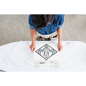Ultima T-Shirt Alignment Guide & Centering Ruler – 4pc T Shirt Alignment Tool Used to Center Your Designs – Sizes for Adult, Youth, Toddler & Infant