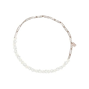 Pura Vida Bracelet Rose Gold Glowing Star Charm Bracelet - Chain Bracelet with Metal Charms, Beaded Bracelet for Women - Stackable Bracelets for Teen Girls, Handmade Bracelets for Teens - One Size