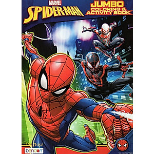 Spider-man Coloring & Activity Book Set 2 Books