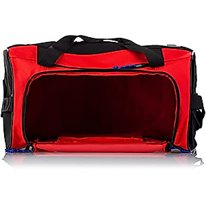 Champion unisex adult Velocity Duffel Bag, Red, One Size US