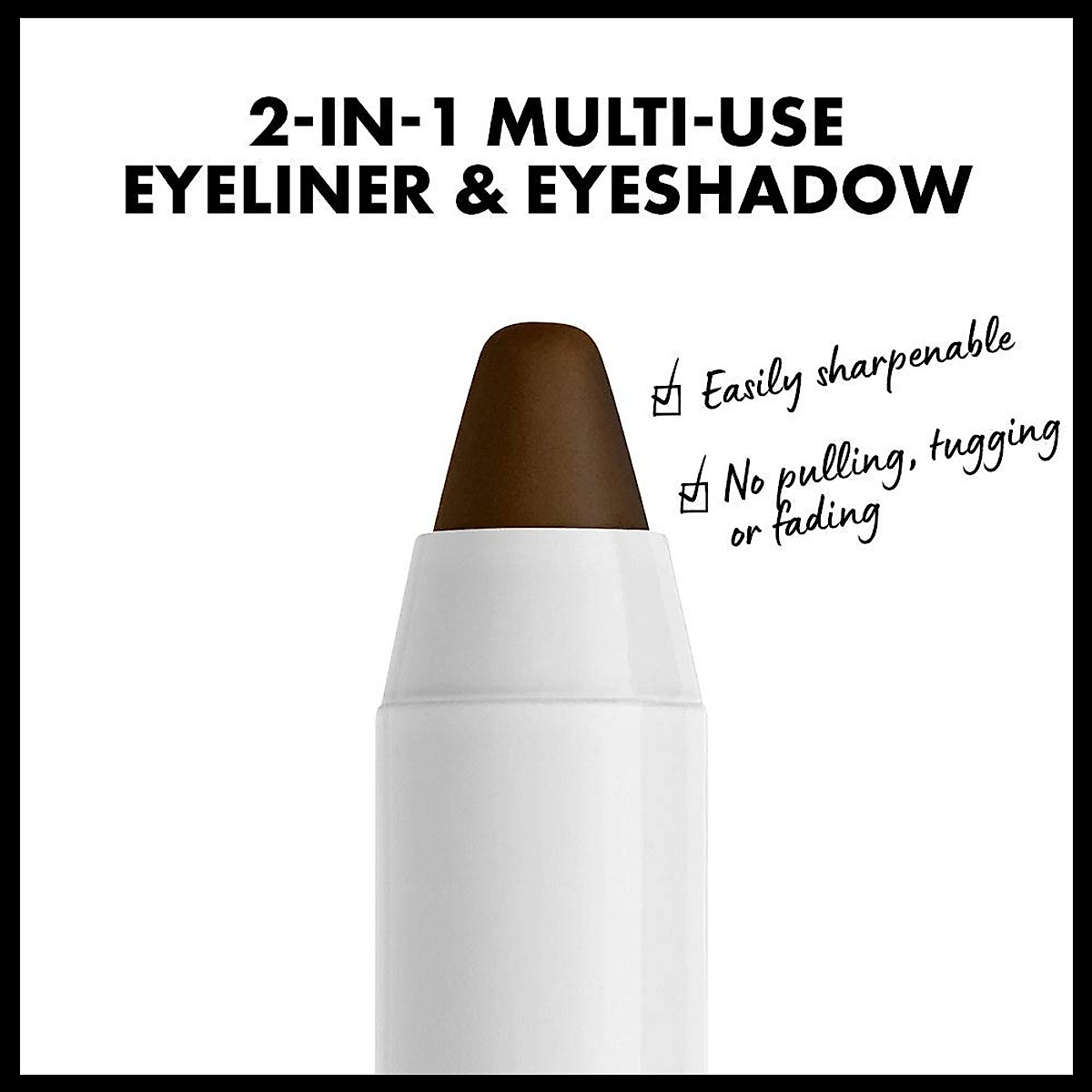 NYX PROFESSIONAL MAKEUP Jumbo Eye Pencil, Eyeshadow & Eyeliner Pencil - Dark Brown