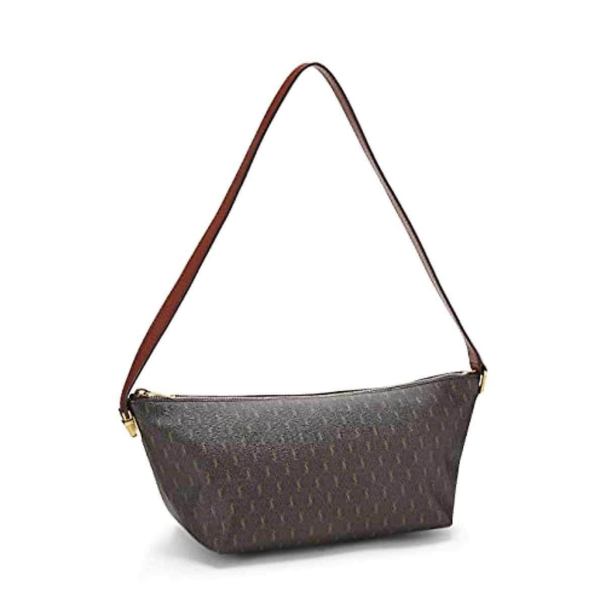 Yves Saint Laurent, Pre-Loved Brown Le Monogramme Coated Canvas Cassandre, Brown