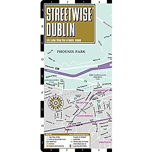 Streetwise Dublin Map - Laminated City Center Street Map of Dublin, Ireland (Michelin Streetwise Maps)