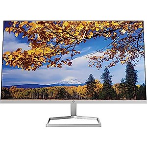 HP M27f 27 inch FHD (1920 x 1080) 75Hz Anti-Glare Monitor, On-Screen Controls, AMD FreeSync, Low Blue Light Mode, Black