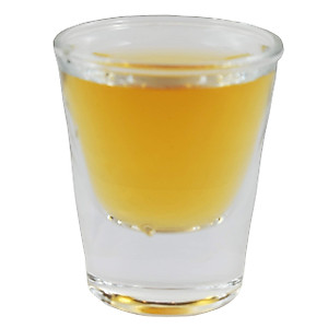 Sunrise Kitchen Supply Classic 1 oz Shot Glass with Heavy Base, Clear Glass (12)