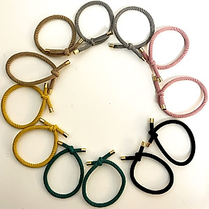 UDeBe Hair SlideProof Knot Hair Tie Elastics