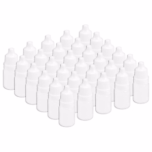 uxcell Plastic Dropper Bottle, 5ml/0.17oz Small Mouth Drop Bottles Empty Squeezable Eye Liquid Dropper Bottle 30pcs